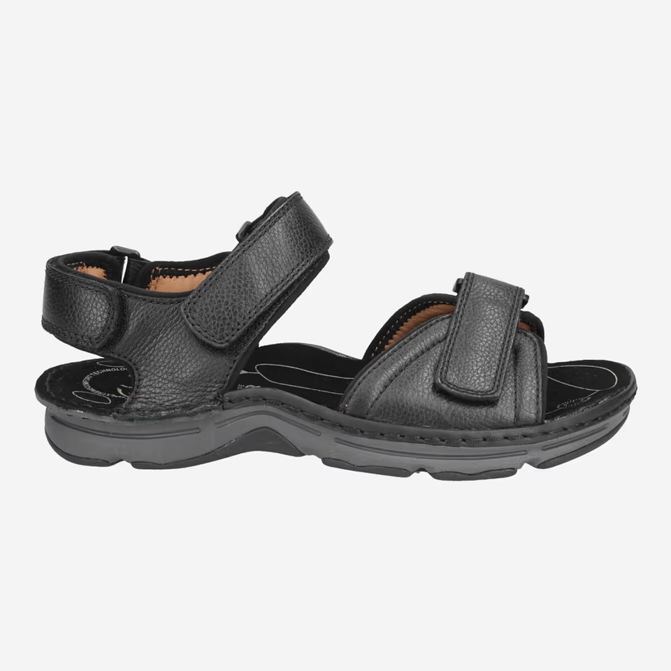 Clarks Active Air BNIB Mens Sandals ATL PART Black Leather Various ...