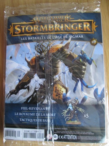 WARHAMMER STORMBRINGER N° 49 FIGURINE + LIVRET NEUF - COLLECTION ...