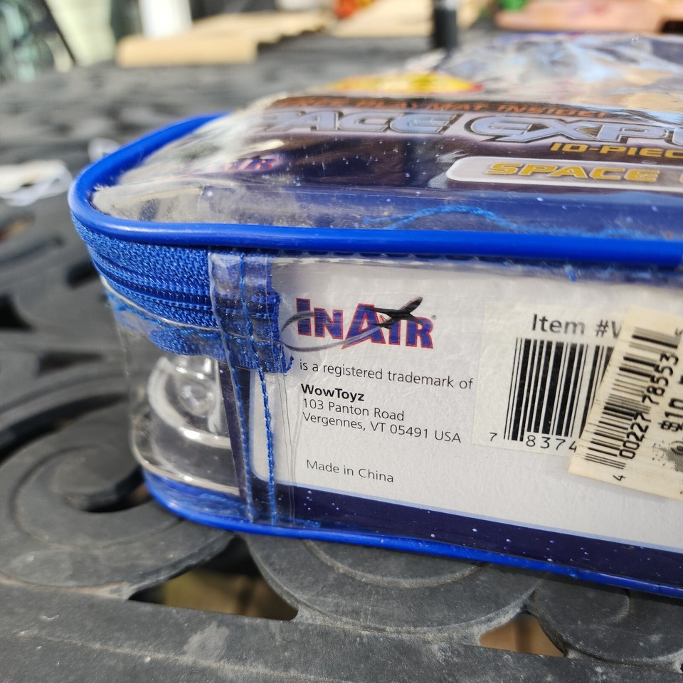 Vintage disney world Wowtoyz Space Explorer Backpack playset Space ...