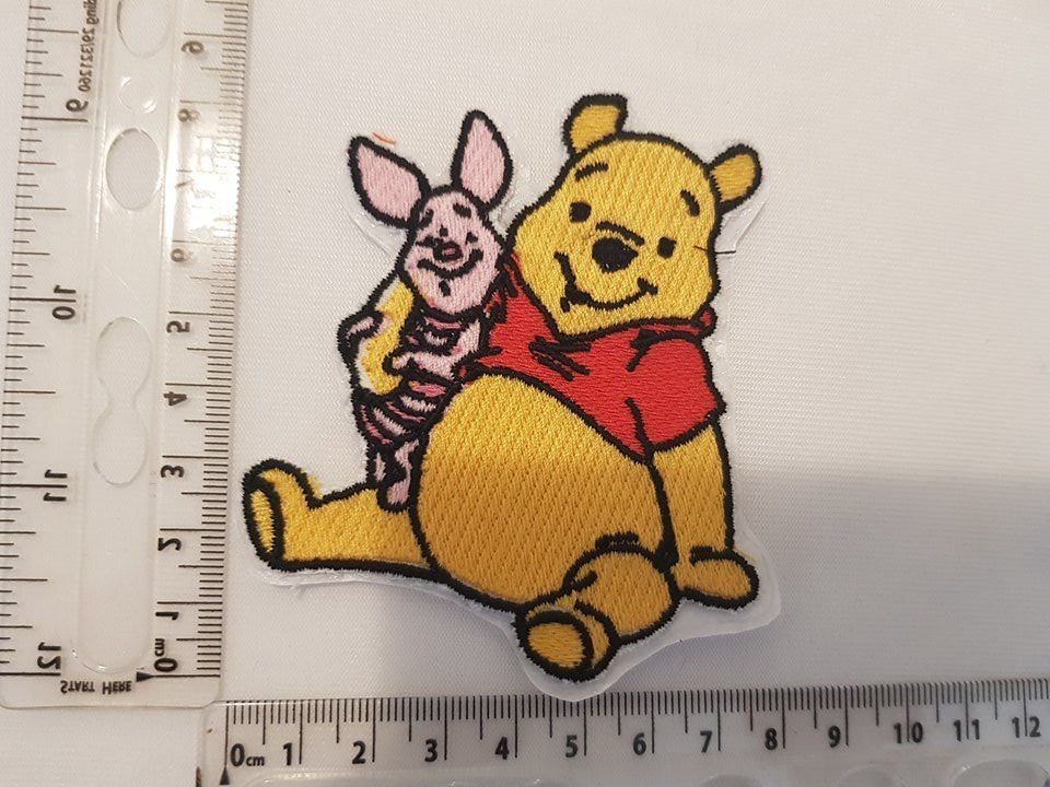 1 NEW SEW / IRON-ON EMBROIDERED WINNIE THE POOH TIGGER PIGLET EEYORE ...