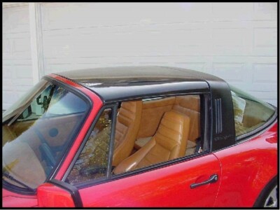 Porsche 911 Targa Top Upgrade Solido Liscio Nero FRP Fatto Negli USA ...