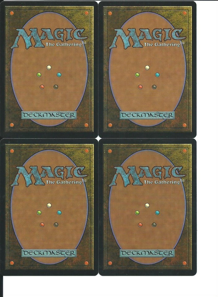 MTG: FLOWERING FIELD Prophecy UNCOMMON; played, Excellent condition x4 ...