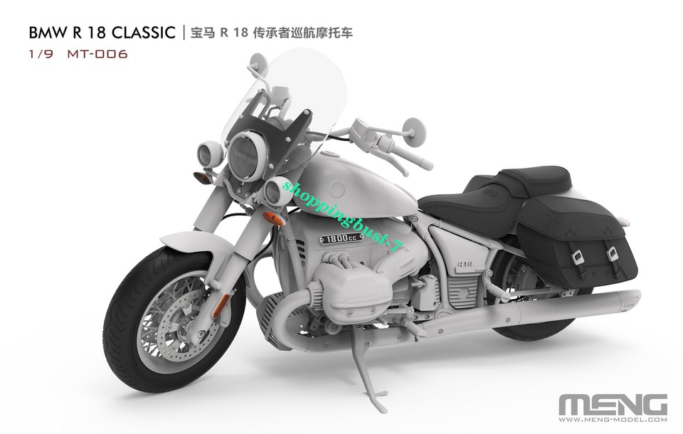 MENG MT-006 1/9 R18 CLASSIC Motorcycle Series Model Kit | eBay
