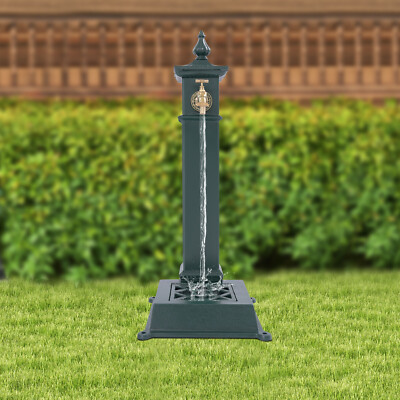 Retro Decoration Garden Cast Iron Water Column with Faucet Outdoor ...