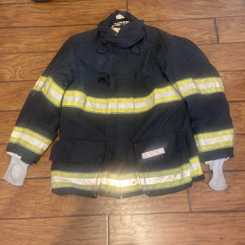 44 X 32 Advance PCA Black Globe G-Xtreme Firefighter Turnout Jacket ...