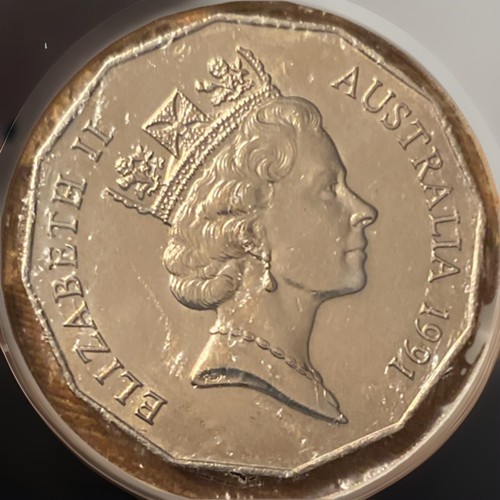 1991 - Australian 50c Cent Coin Uncirculated. #240. | eBay