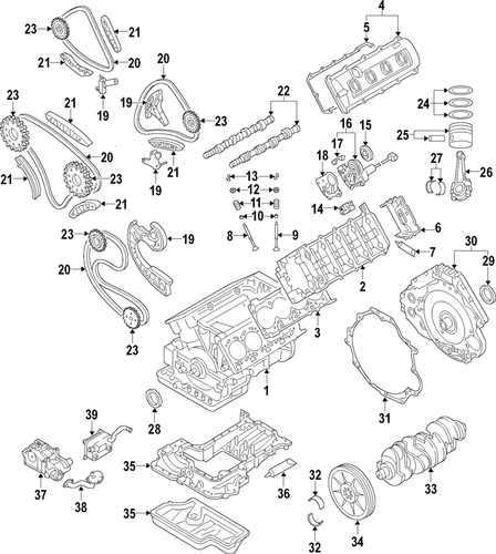 Genuine Audi Chain Tensioner 079-109-507-G | eBay