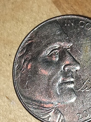 Jefferson Bison 2005-d Nickel Double Die Struck DDO Error Rare | eBay