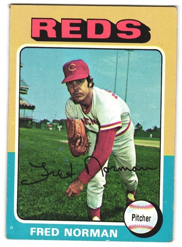 Fred Norman 1975 Topps ML Baseball Card # 396 | eBay