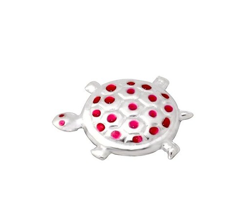 Pure Silver Tortoise for Bring Good Luck, Silver Turtle, Chandi ka ...