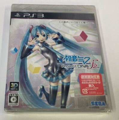 Sony PlayStation 3 PS3 Hatsune Miku Project Diva F 2nd Japan Unopened ...