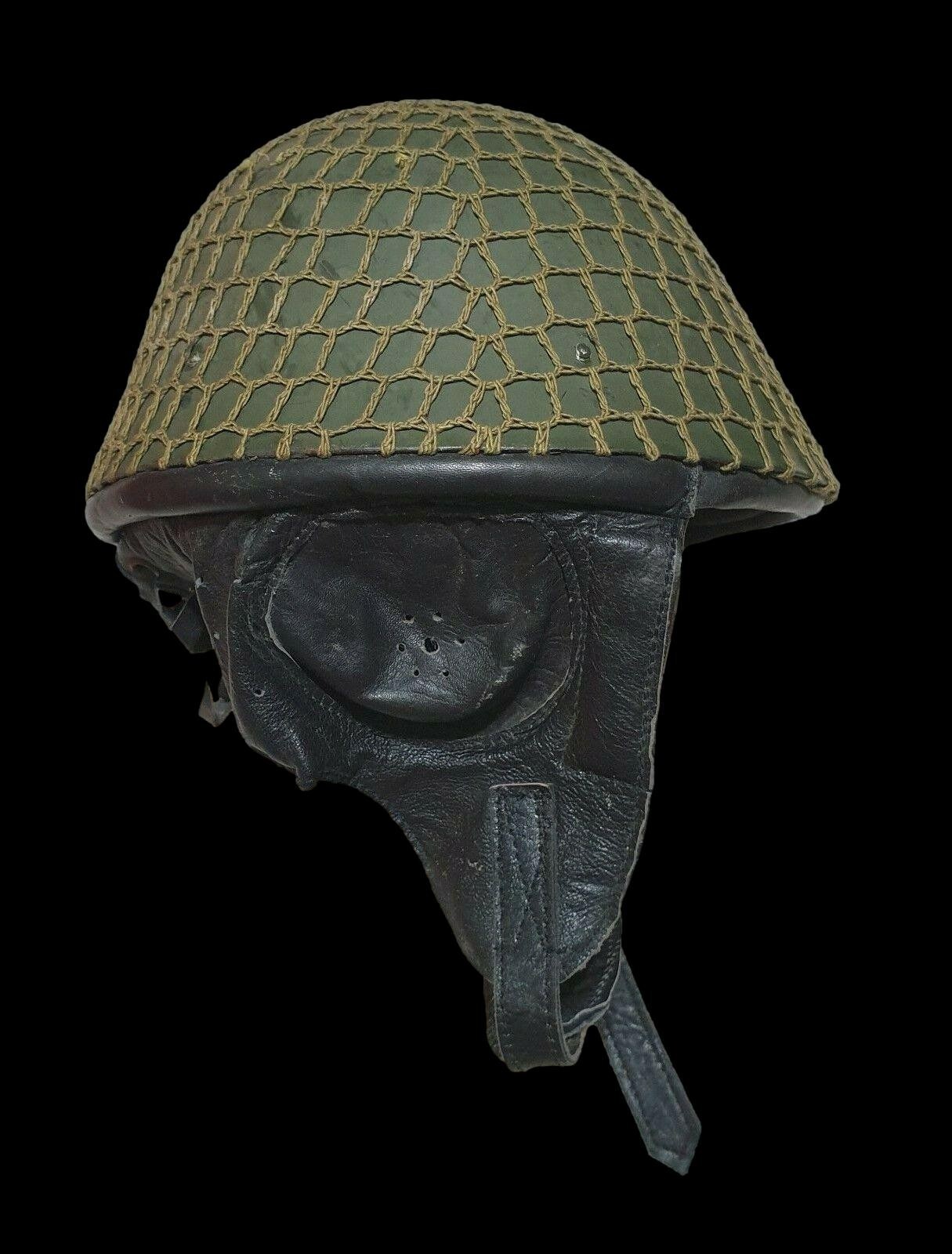 ROMANIAN MILITARY M73 AIRBORNE PARATROOPER HELMET COLD WAR ORIGINAL | eBay