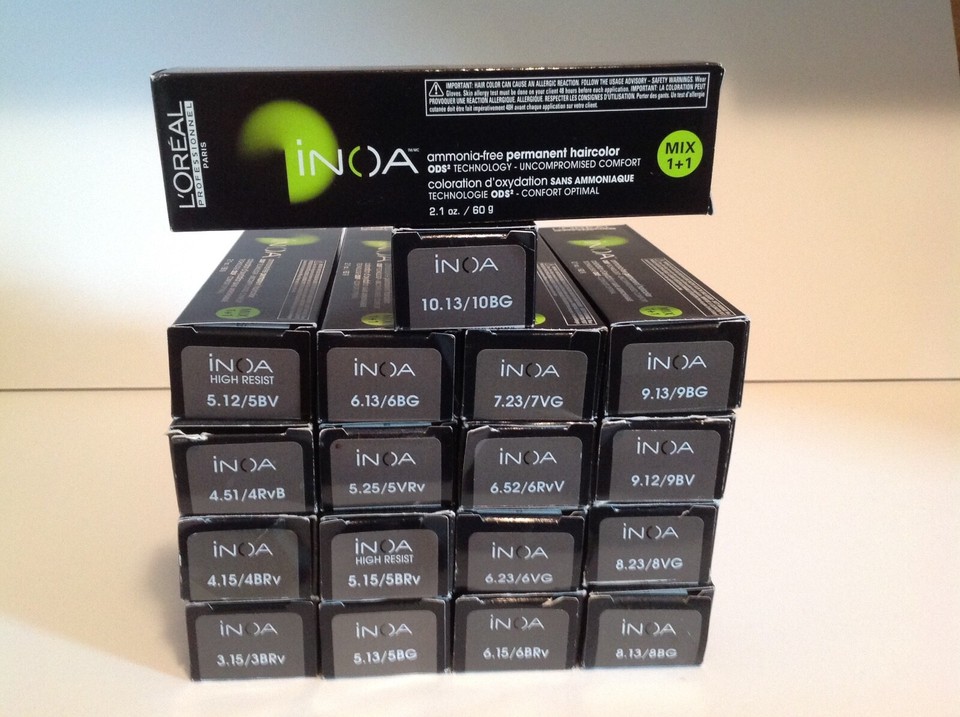 L'OREAL INOA COLOR AMMONIA FREE 2.1 OZ YOU Choose Your Color | eBay
