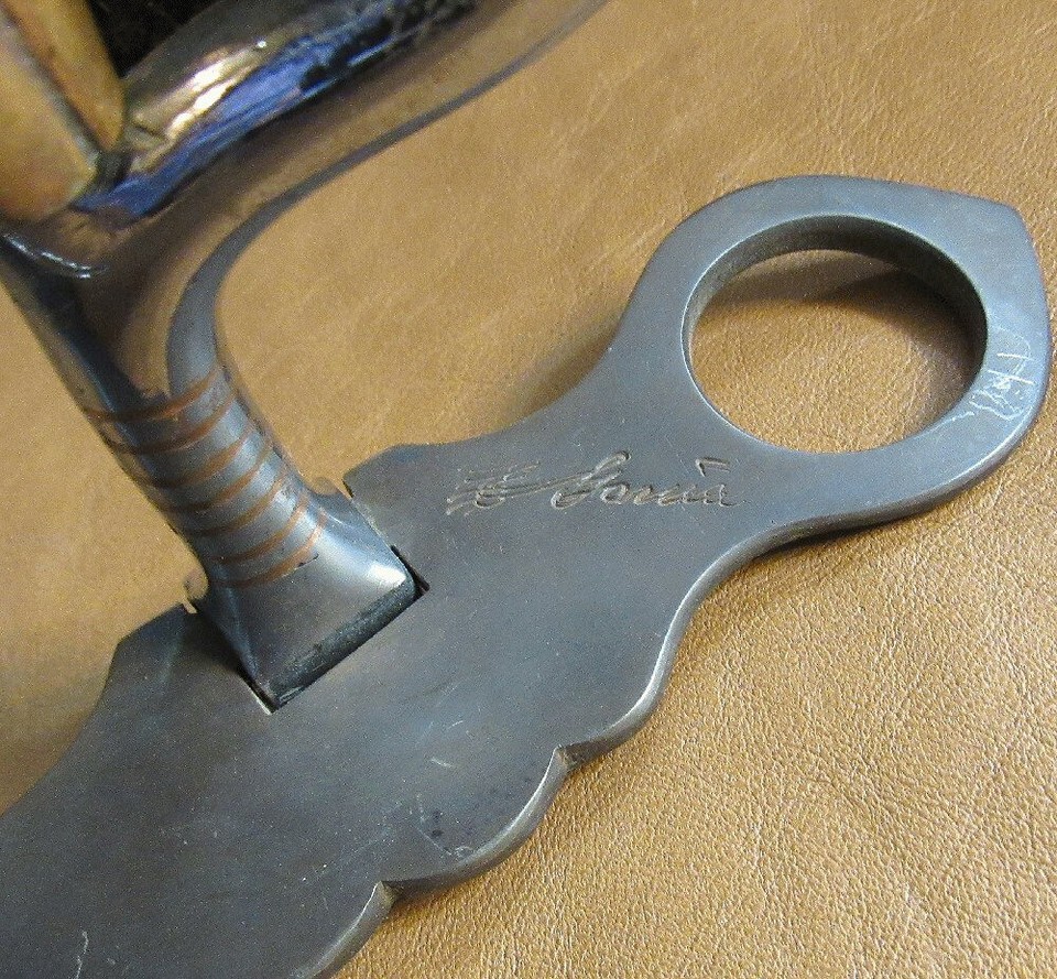 E Garcia Silver Bit Nevada Cheek Salinas Mouth Brown Finish | eBay