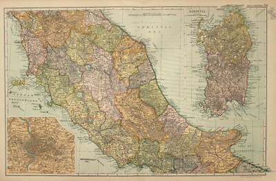 Terracina carte Italie » Vacances - Guide Voyage