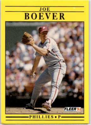 1991 Fleer - #387 Joe Boever | eBay