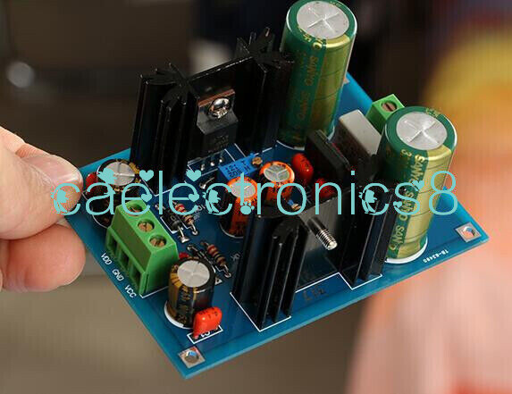 LM317 LM337 Adjustable Filtering Power Supply Kits DIY AC/DC Voltage ...