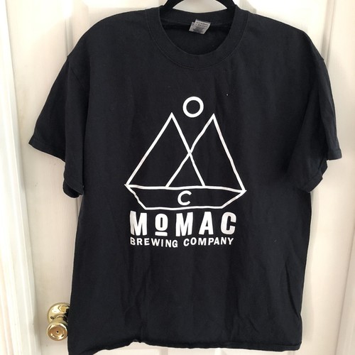 MoMac Brewing Company T-Shirt Black Size Large Strata Outta P-Town | eBay