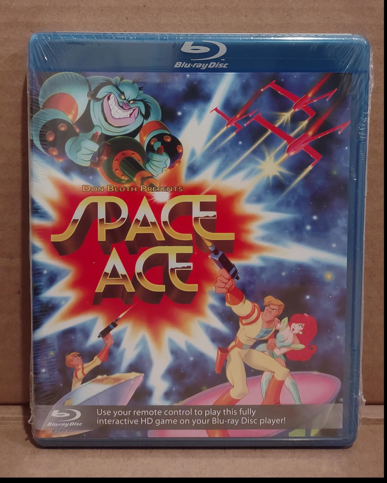 NEW - Space Ace Blu-ray Interactive Game Don Bluth 2007 624719991055| eBay