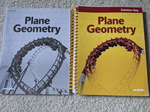 Abeka Plane Geometry bundle | eBay