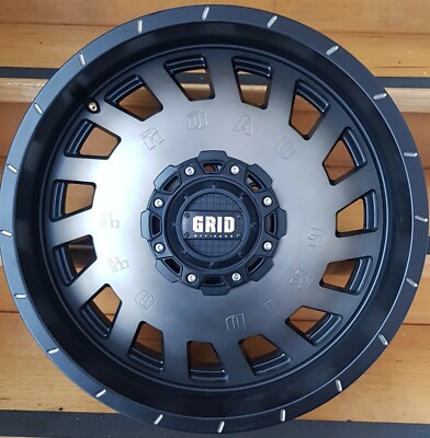GRID GD03 20 INCH WHEELS 20X9 6/139.7 35P GLOSS BRONZE BLACK LIP SET | eBay