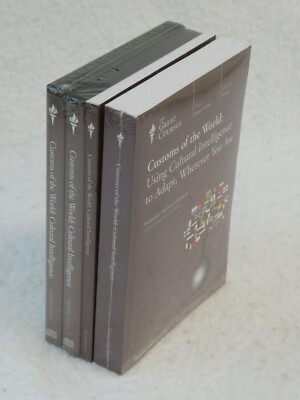 Lot of 2 CUSTOMS OF THE WORLD Audio CDs & Transcript SEALED | eBay