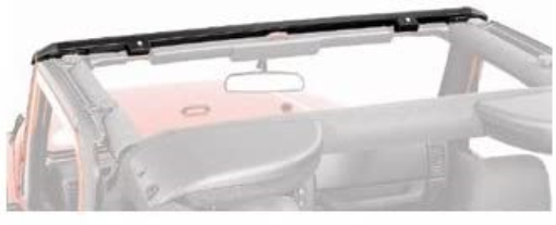 Windshield+Channel+BESTOP+51238-01+fits+1997+Jeep+Wrangler for sale ...