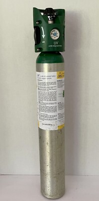 Medical Oxygen Cylinder Size E W/Linde Integrated Valve UN 1072 Empty ...