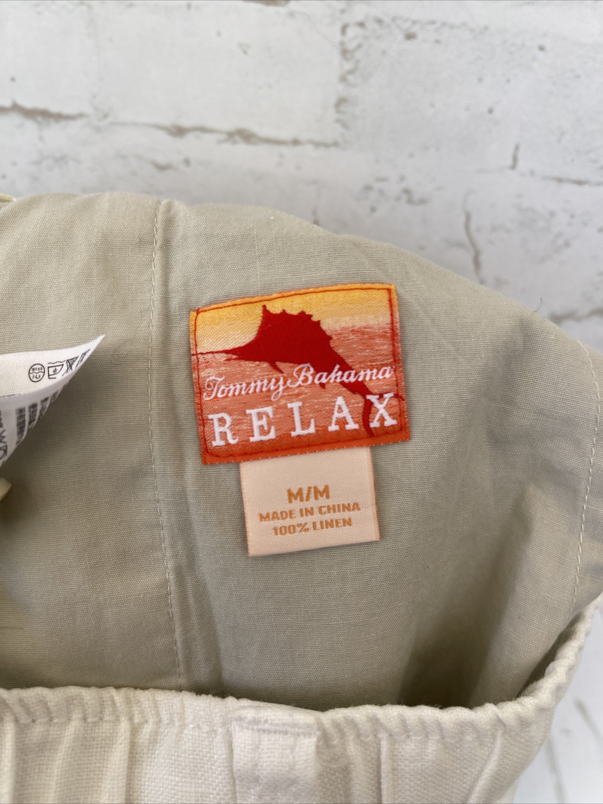 NWT Tommy Bahama Relax Men’s 100% Linen On The Beach Pants - Off White ...