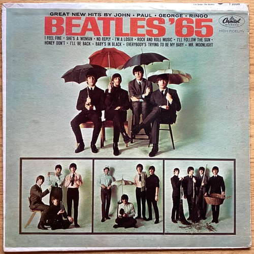 The Beatles “Beatles ‘65” 33 1/3 rpm LP record, T2228 | eBay