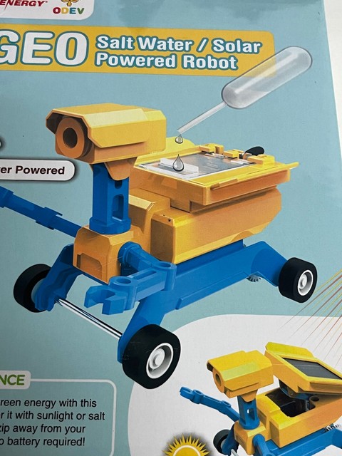 Tenergy Odev Geo Stem DIY Building Toy 2 in 1 Salt Water or Solar ...