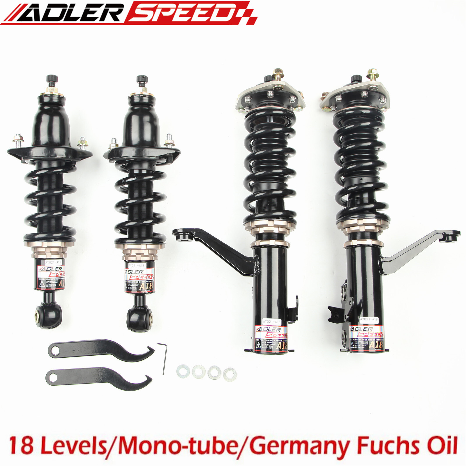 Coilovers Lowering Suspension For Acura RSX DC5 02-06 18 Way Adjust ...