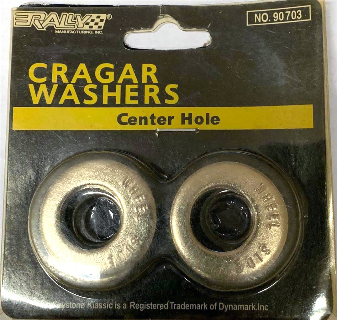4 Pack Cragar Wheel Lug nut Washer Center Hole Chrome | 90703 ...