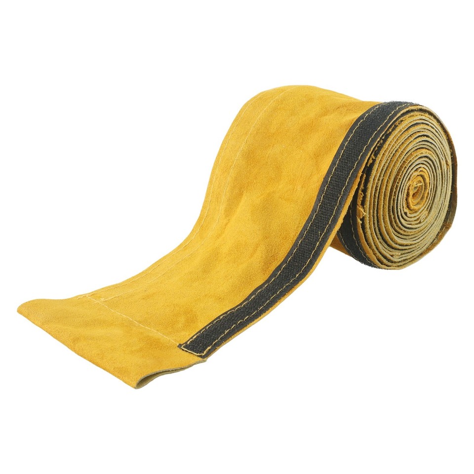 Leather TIG Welding Torch Cable Cover Tig Cover Yellow New Practical ...