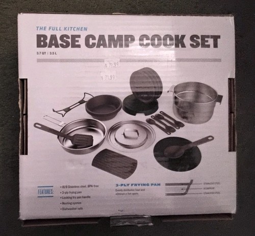 Stanley Adventure Full Kitchen Base Camp Cook Set 21 Pc Canping Travel ...