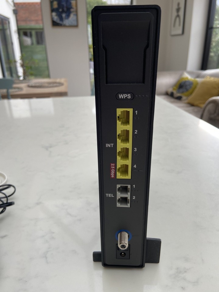 Virgin Media Router Wireless Hub 5 F3896LG-VMB WiFi 6 Sagecom New No ...