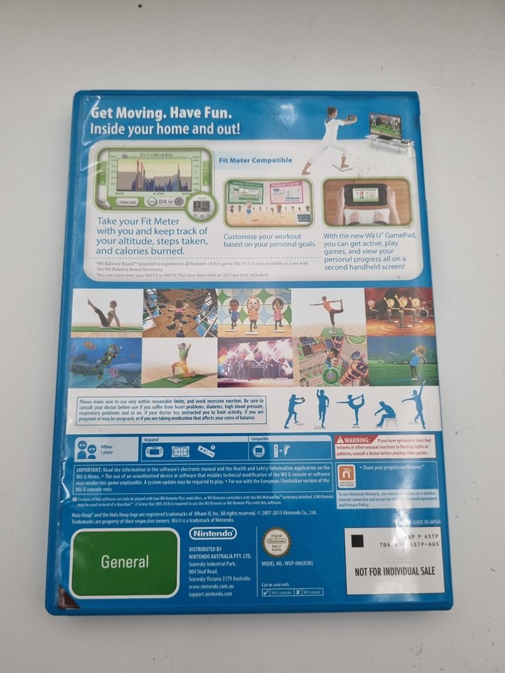 Nintendo Wii U Fit Balance Board & Fit Meter Boxed Unused. | eBay Australia