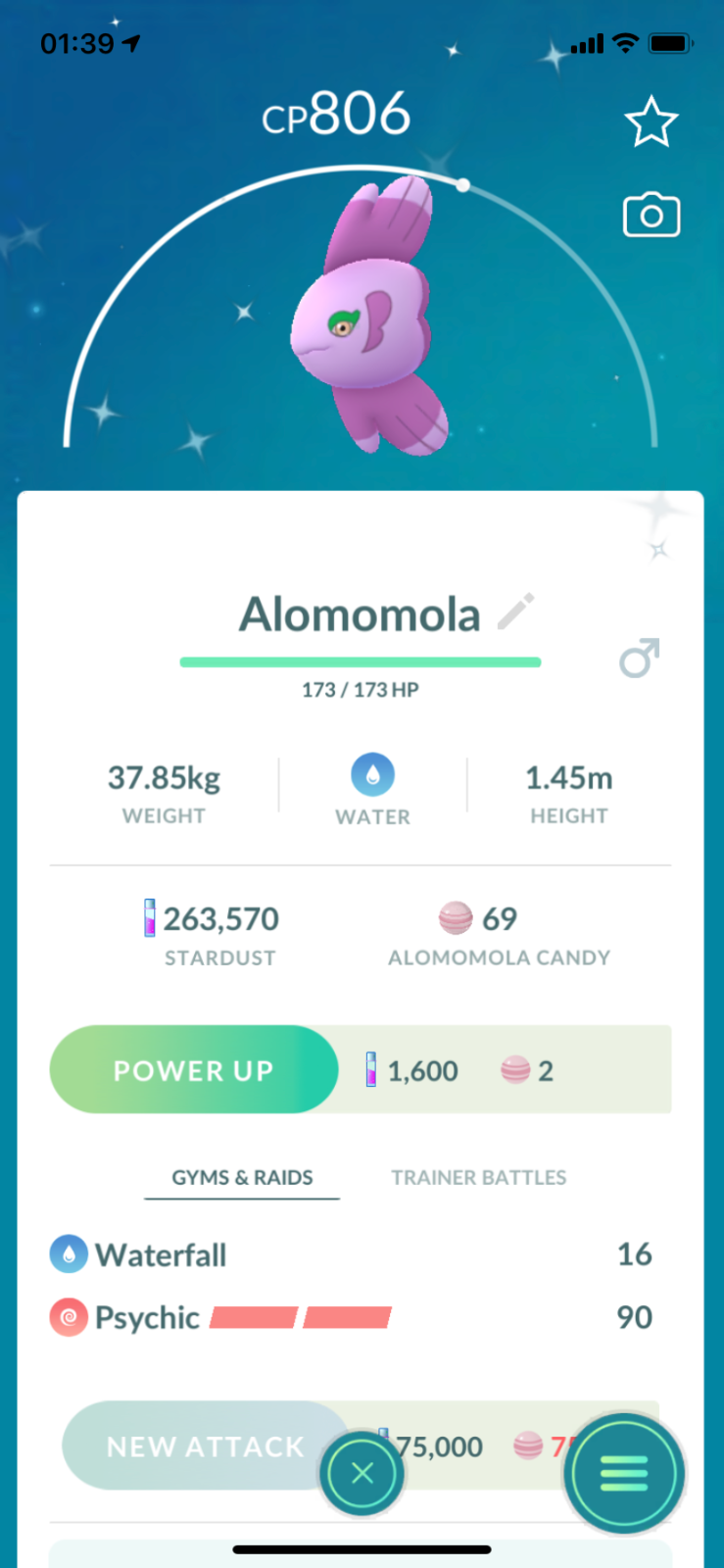 Pokemon Shiny Alomomola ! Registered or Unregistered ! 30 Days ...