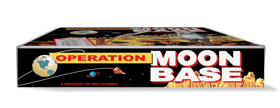 Marx Operation Moon Base Play Set Box | eBay