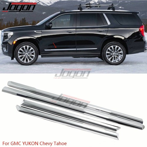 Side Door Body Guard Molding Trim For GMC YUKON Denali Chevy Tahoe 2021 ...