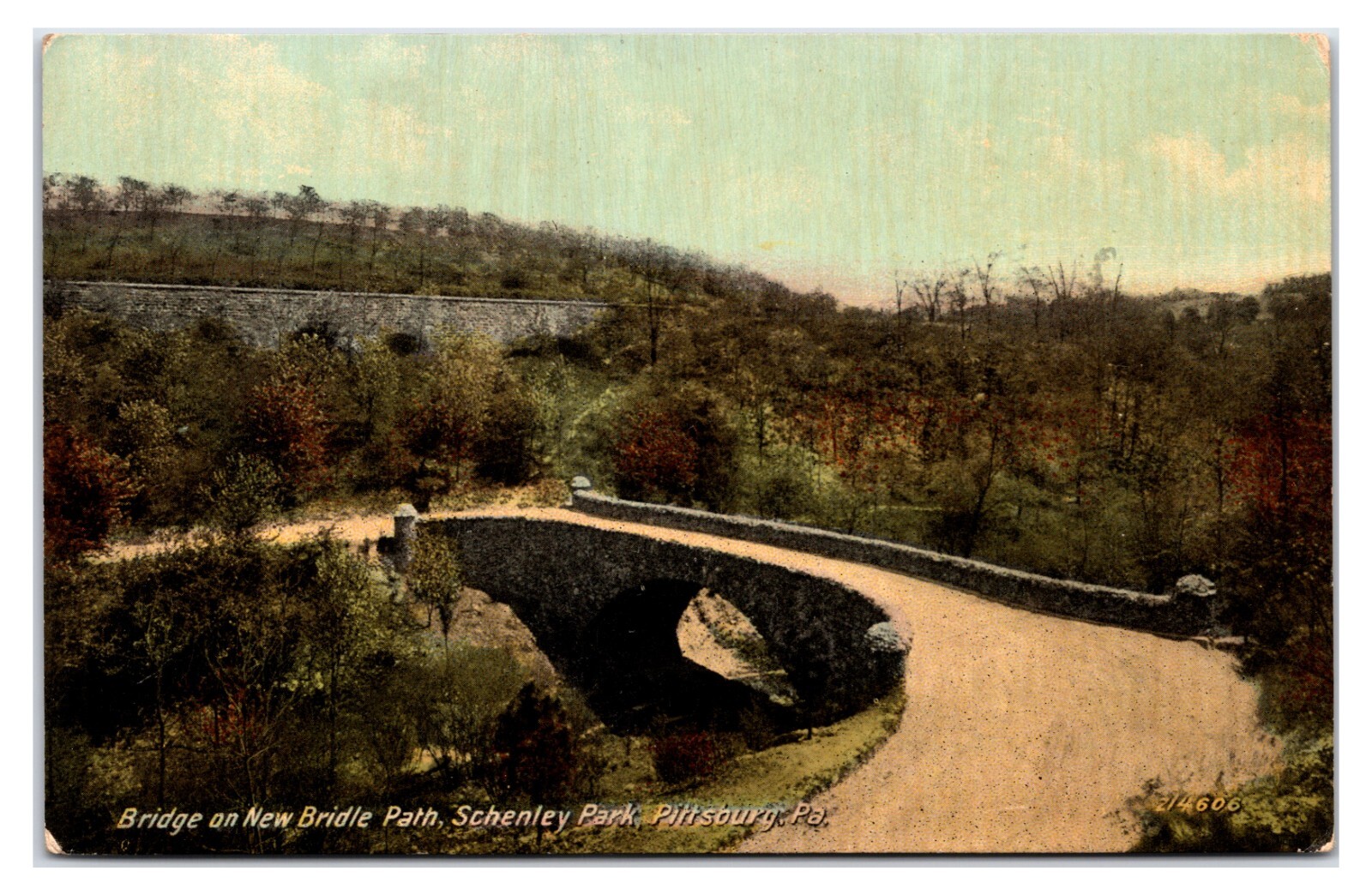 1910s- Bridge Schenley Park - Pittsburgh, Pennsylvania Postcard (Posted ...