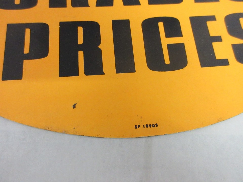 VINTAGE ADVERTISING GULF TIRES INSERT ADVERTISING SIGN G-306 | eBay