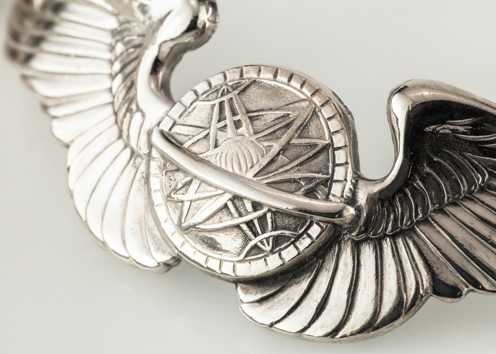 Rare 1942 US Air Force Navigator Wings Sterling Silve… - Gem Rare 1942 US Air Force Navigator Wings Sterling Silve… - Gem