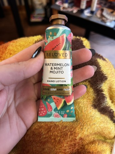 Beloved Watermelon Mojito & Mint Hand Lotion 1oz New Love Beauty and ...