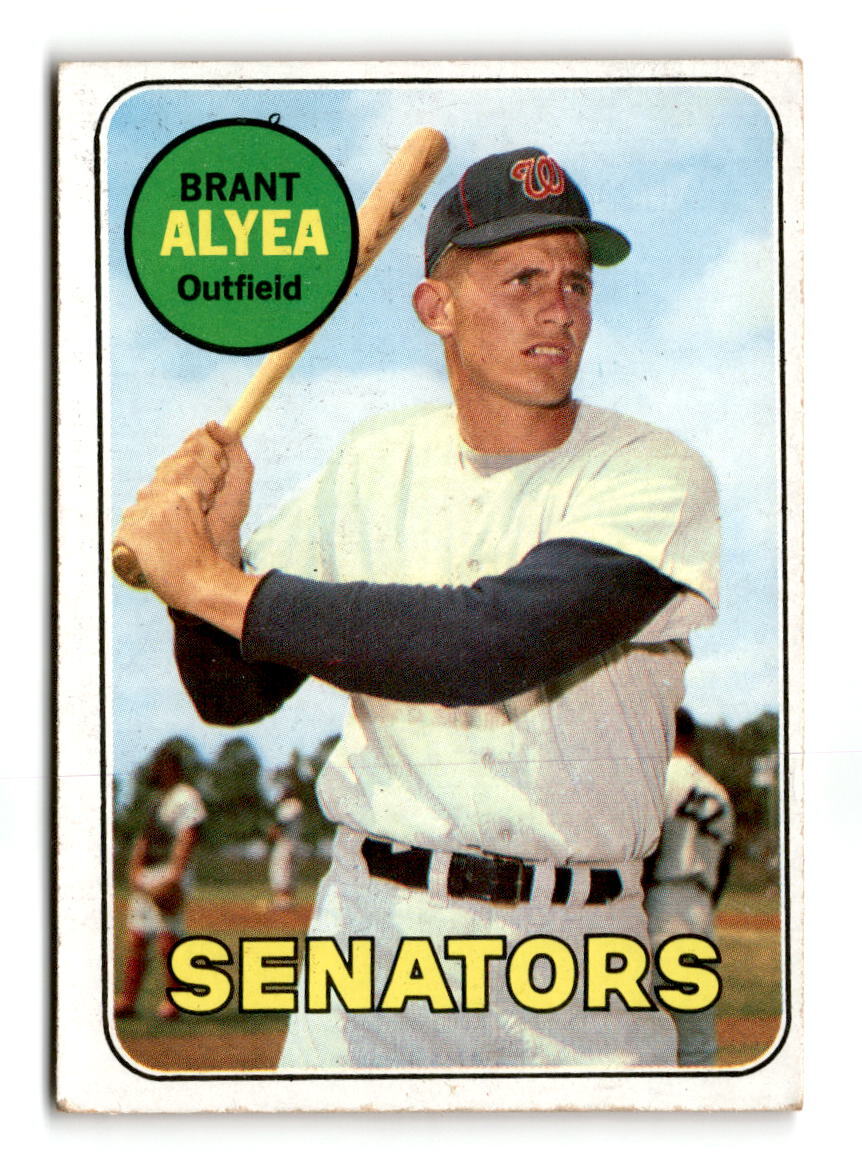 1969 Topps Brant Alyea #48 Washington Senators Baseball Card | eBay