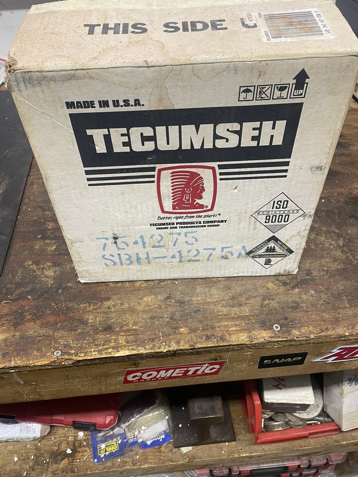 Vintage NOS Tecumseh Engine Mini Bike Engine 5 Hp HS50 Shot Block | eBay