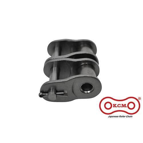 KCM 06B-2 BS Roller Chain Offset/Half Link Duplex 3/8" Pitch Stainless ...