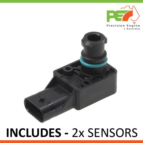 2x OEM MAP Sensors For Mercedes Benz CLS63 AMG C218 W218 5.46L Twin ...