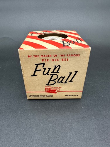 Vintage Cosom Fun Ball with Box "Wiffle Like" Made In USA Softball Size ...
