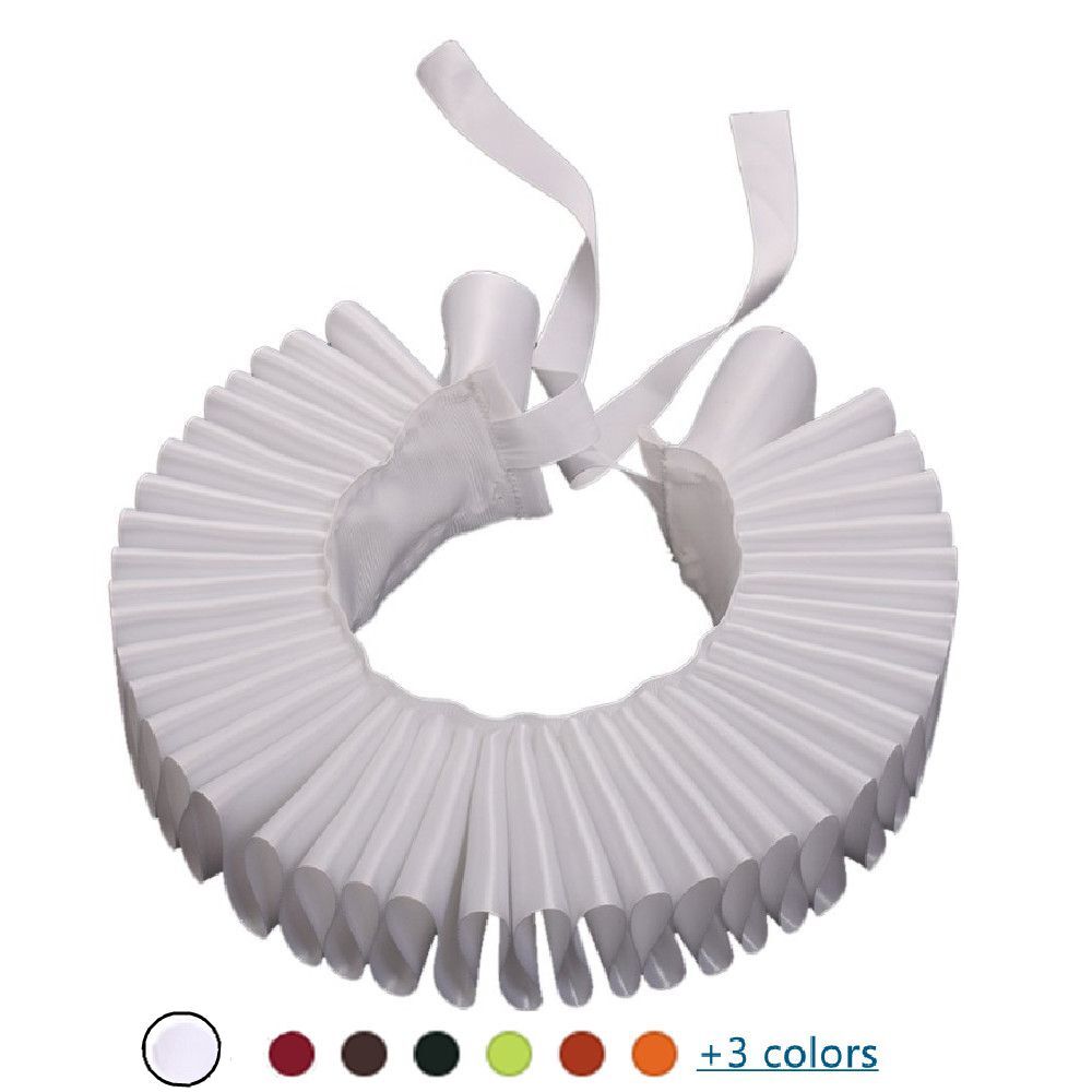 Renaissance Ruff Victorian Ruffle Collar Elizabethan Neck Ruff ...
